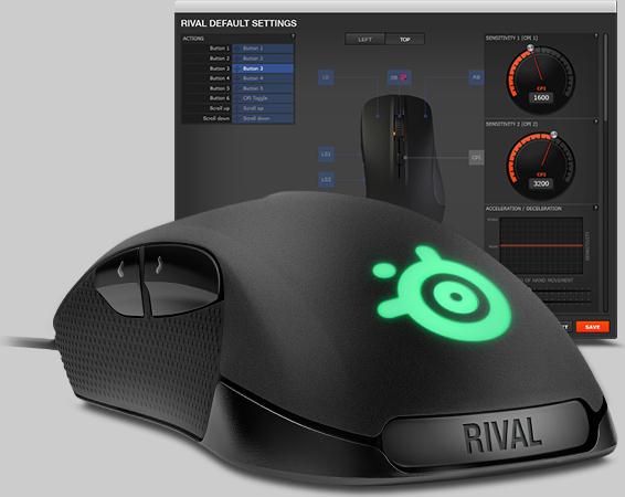 SteelSeries призентовала оптическую мышь для игор - Світ24